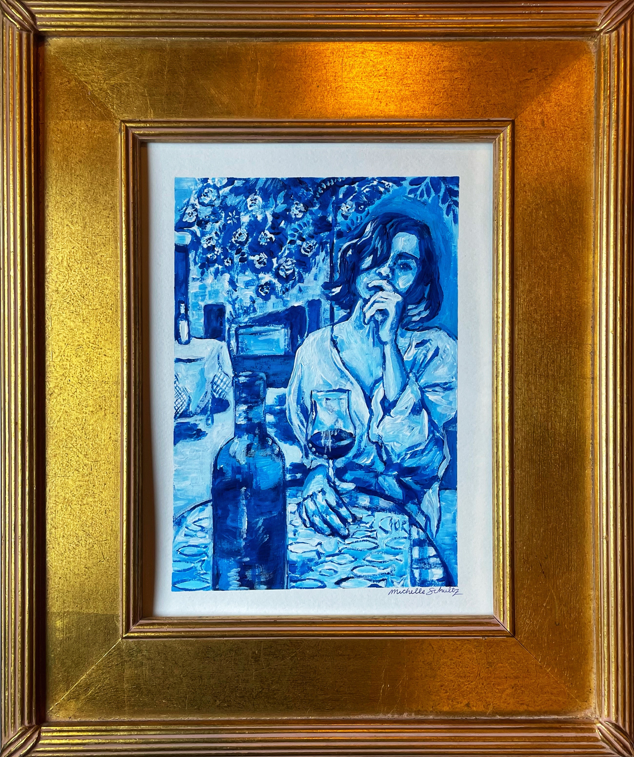 A Curated Experience In Blue – Michelle Schultz Studio
